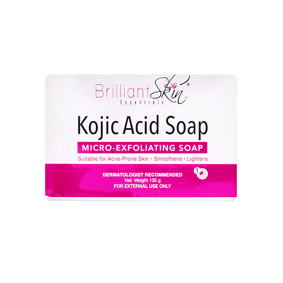 Brilliant Skin Kojic Acid Soap 135g | Bini Beauty