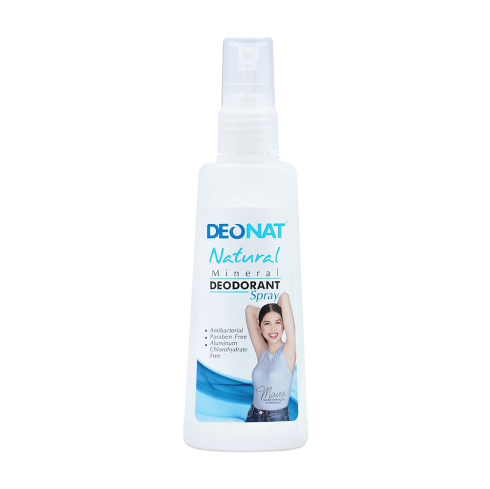 Deonat Natural Mineral Deodorant Spray 100ml | Filipino Underarm Spray ...