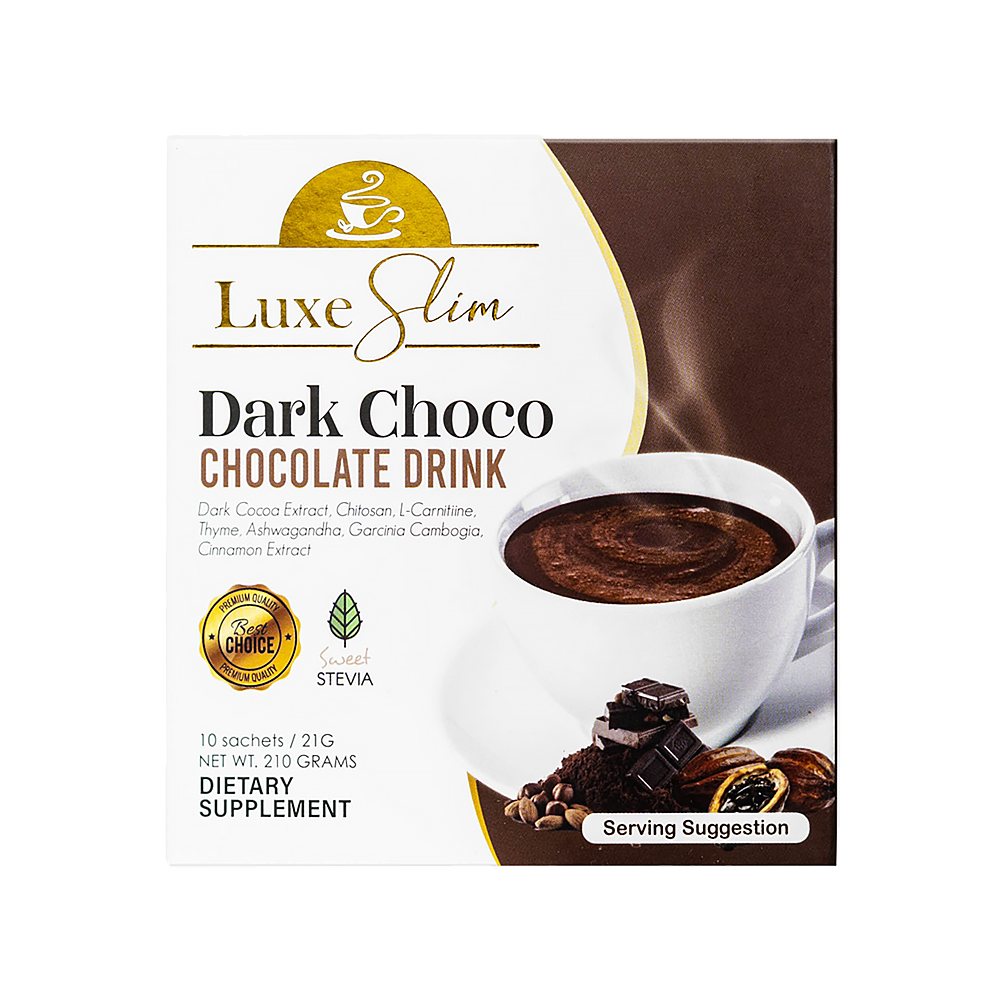 Luxe Slim Dark Choco | Filipino Dietary Supplements NZ – Bini Beauty