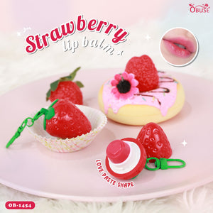 OBUSE Strawberry Magic Lip Balm – Hydrating Tinted Balm – Bini Beauty