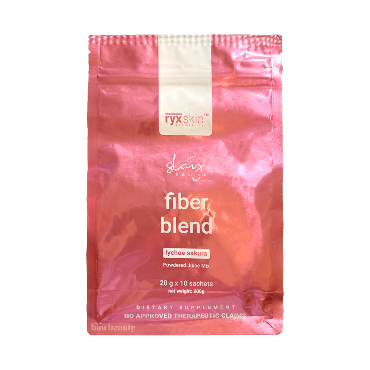 Ryx Skin Fiber Blend Lychee Sakura | Filipino Dietary Supplements ...