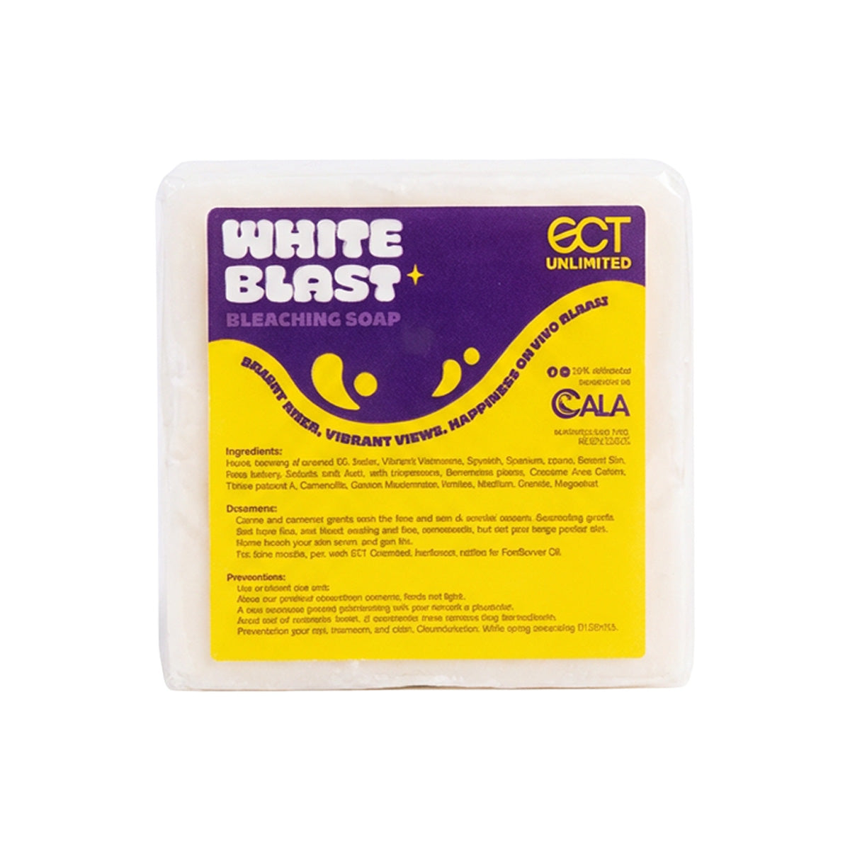 SCT Unlimited White Blast Bleaching Soap – Brightening Bar – Bini Beauty