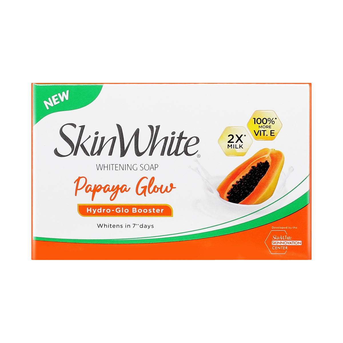 SkinWhite Papaya Glow Whitening Soap 90g | Bini Beauty