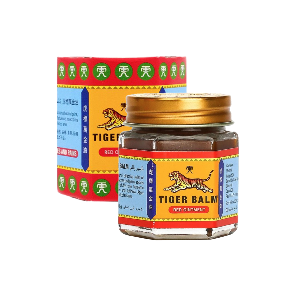 Tiger Balm Red Pain Relieving Ointment 19.4g | Asian Ointments NZ ...