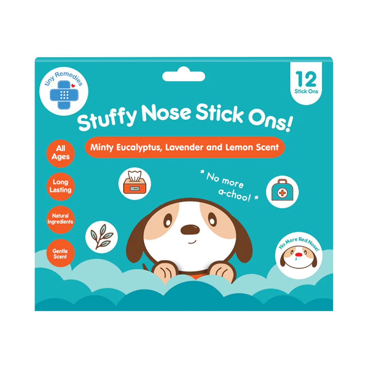 Tiny Buds Stuffy Nose Stick Ons (12 Stickers) | Bini Beauty